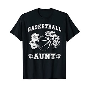 Proud Basketball Aunt T-Shirt