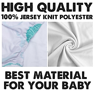 Halloween Pumpkin Ghost Witch Custom Name Crib Sheet, Fitted Crib Sheet, Crib Fitted Sheet, Cot Bed Sheet, Girl/ Boy Crib Sheet, Mini Crib Sheet, Personalized Newborn Gift