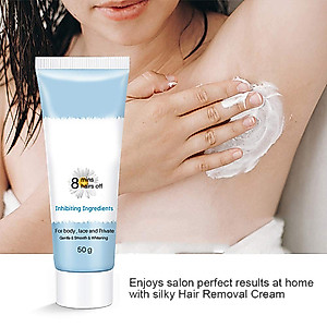 Hair Remove Cream Depilatory Cream for Normal Skin,Hair Remover Legs Face Eyebrows Bikini,Skin Hair Cleaner for Women Men 50g