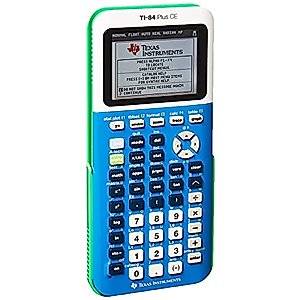 Texas Instruments TI-84 Plus CE Color Graphing Calculator, Trifecta