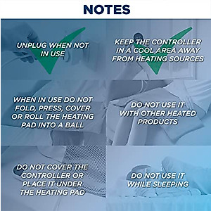 Bedsure Weighted Heating Pad with Massager - Electric Heating Pad for Back with Massaging Vibrations, 3 Heating Levels & 9 Massage Types, 27 Relaxing Combinations, 24” x 20”,Grey