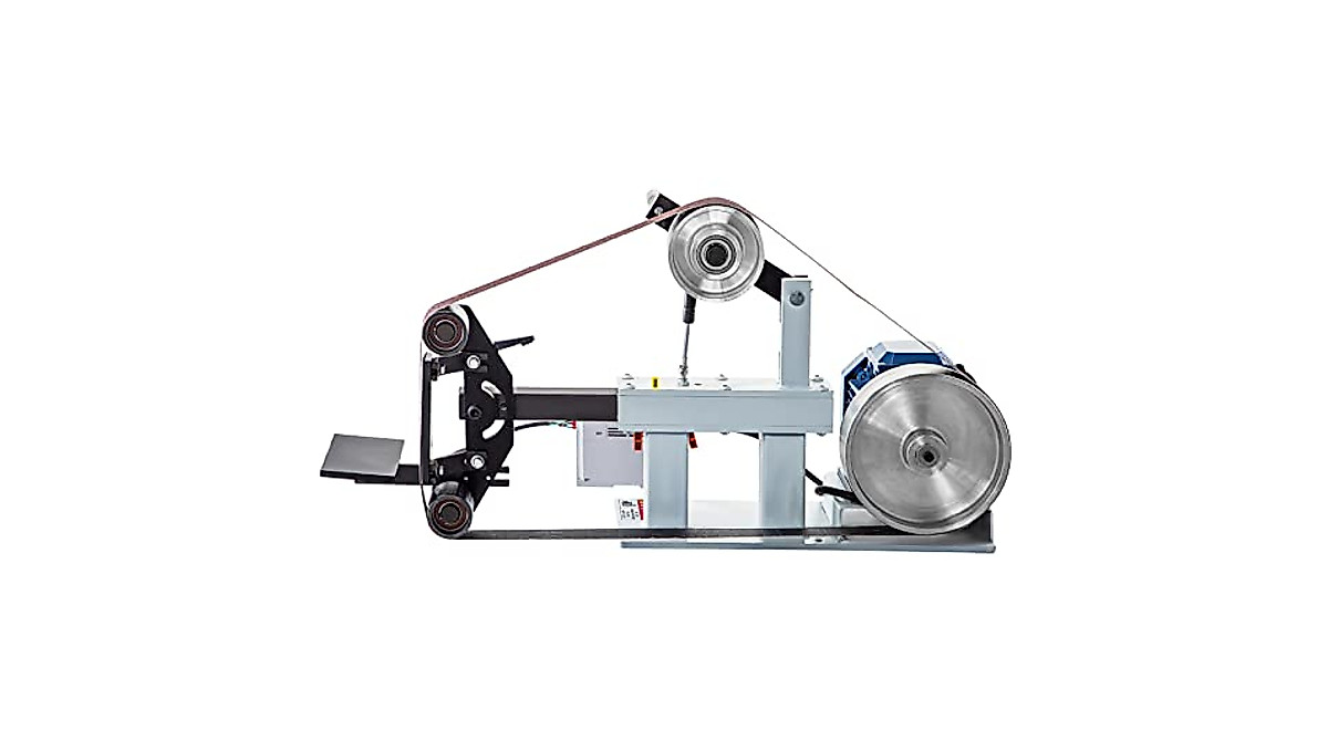 Happybuy 2Hp Variable Speed Belt Grinder for Precision Grinding