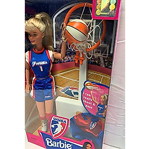 WNBA Basketball Blonde Barbie Doll by Mattel