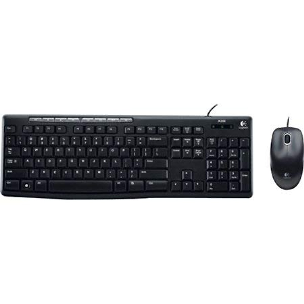 Logitech Media Combo MK200 Full-Size Keyboard and High-Definition Optical Mouse (920-002714)