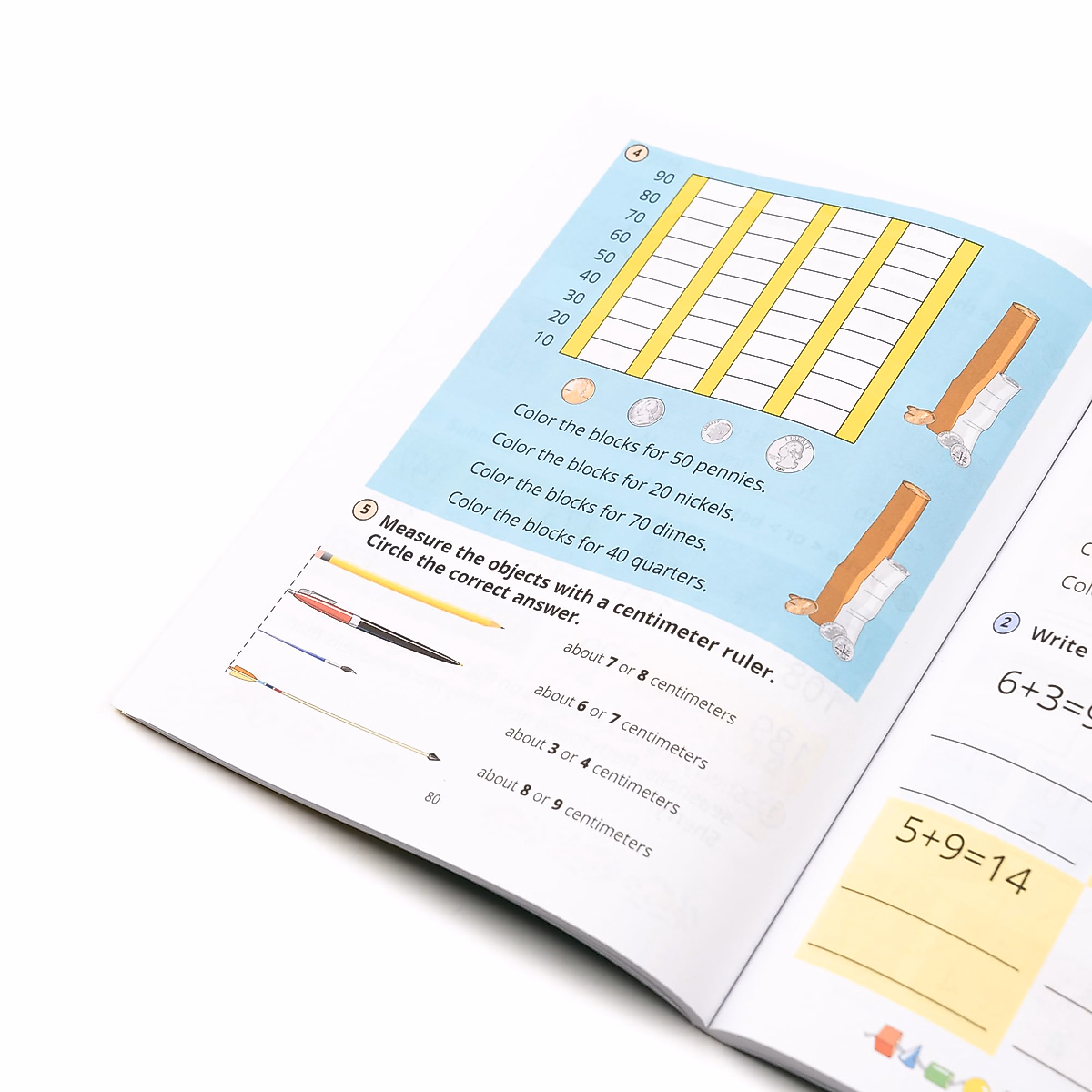 Horizons 1st Grade Math Student Book 2 (Lifepac)