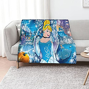 Blanket Ultra Soft Flannel Fleece Cartoon Throw Blankets Home Decor Bedding Couch Sofa for Kids Adults Gift 50"x40"