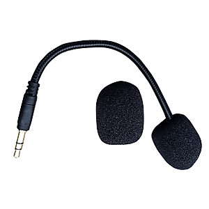 TNE for Turtle Beach Mic Replacement 3.5mm Game Microphone Boom for Ear Force XO One XO Three XO Four Stealth 400 420x 450 500p 520 Recon 50x 50p 50 60p 150 Camo Xbox One PS5 Computer Gaming Headsets