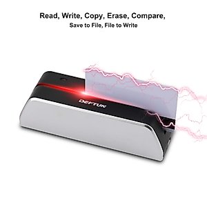 Deftun Bluetooth MSR-X6(BT) MSRX6BT Magnetic Stripe Card Reader Writer Encoder Mini Portable