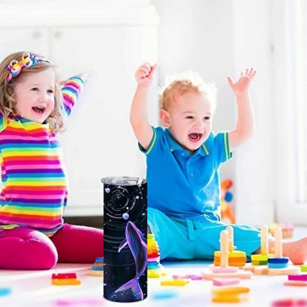 XccMe 8 Pack Sublimation Tumblers bulk,20 oz Skinny Stainless Steel Double Wall Insulated Straight Sublimation Blank with Lid,Box,Shrink Wrap Films,Polymer Coating for Heat Transfer