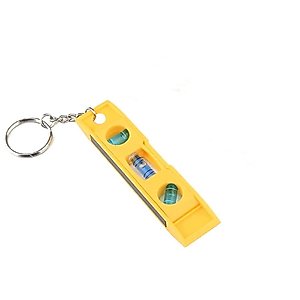 Magnetic Level, Strong Magnetic Gradient Carpentry Tool, High Precision Horizontal Ruler Measuring Tool, 3 Bubble Level with Keychain