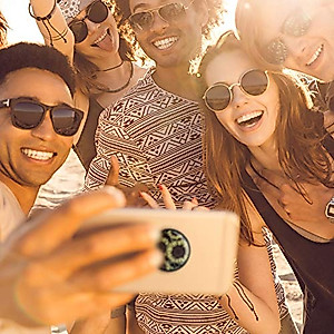 Konohan 4 Pieces Flower Expanding Stand Holder Daisy and Sunflowers Finger Stand Holders Foldable Expanding Stand Holder Phone Grip Socket Holder for Most Phone Cases and Tablets