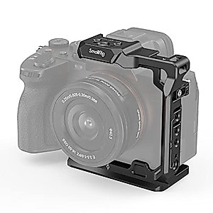 SmallRig Camera Half Cage for Sony Alpha 7R V/ Alpha 7 IV/Alpha 7S III/Alpha 1/Alpha 7R IV - 3639