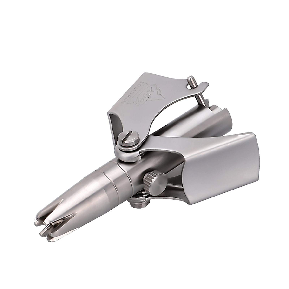 Nose Hair Remover Stainless with Brush - Erbe Solingen
