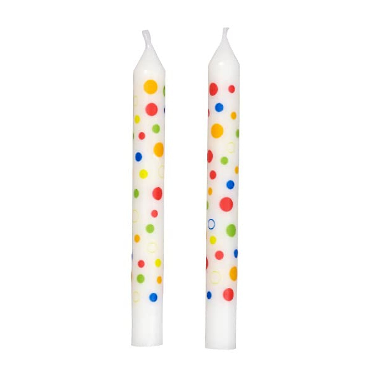 Wilton Candles, Sweet Dots Party, 12-Pack