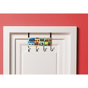 Stupell Home Décor Dogs Driving Vehicles Over The Door Hanger, 12 x 10.5 x 2, Proudly Made in USA