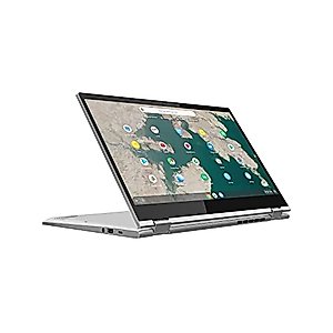 Lenovo Chromebook C340 2-in-1 Convertible Laptop in Silver Intel Processor up to 3.6Ghz 4GB DDR4 32GB eMMC 11.6in IPS Touchscreen BT Webcam (Renewed)