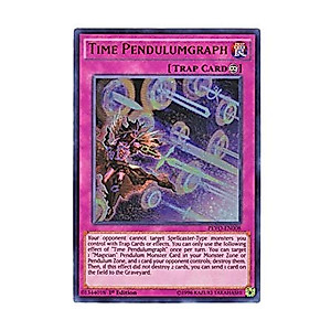 YU-GI-OH! English Version PEVO-EN008 Time Pendulumgraph Space-time Pendulum Graph (Ultra Rare) 1st Edition