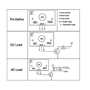 Oiyagai 5pcs HC-SR501 Human Body Pyroelectricity Infrared PIR Motion Detector Sensor Module