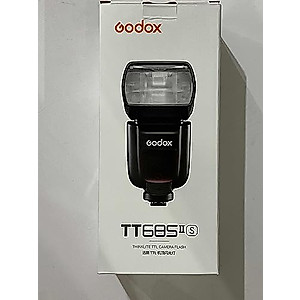 Godox TT685IIS 1/8000s HSS GN Speedlite Flash TTL TCM efficient Conversion Function Built-in Godox 2,4G X System Receiver(TT685IIS for Sony)
