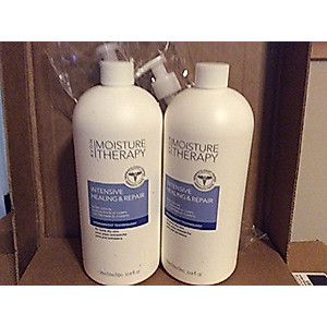 Avon moisture therapy intensive healing & repair body lotion 33.8 fl. oz. lot 2 bottles