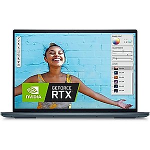 Dell Inspiron 16 Plus Laptop, 2023, 16" 3072 x 1920, Intel Core i7-12700H 14-Core, NVIDIA GeForce RTX 3050 4GB, 24GB DDR5, 1TB SSD, Windows 11 Pro, Backlit Keyboard, Thunderbolt 4, Dark Green