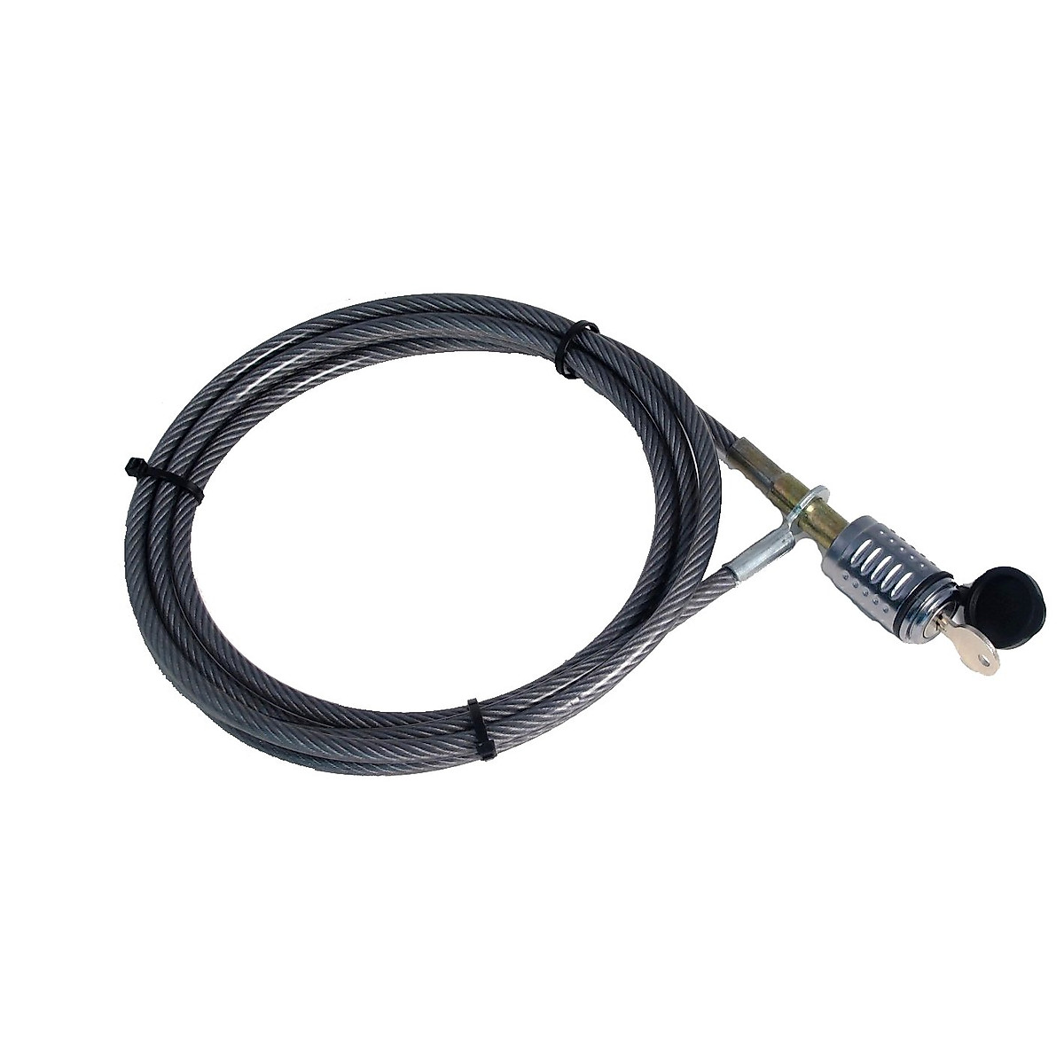 Heininger Advantage SportsRack 10' ft Chrome Plated Cable Lock - 6003