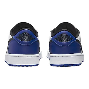 Jordan Men's Air Jordan 1 Low Golf White/Black-Sport Royal DD9315-102 Size 11