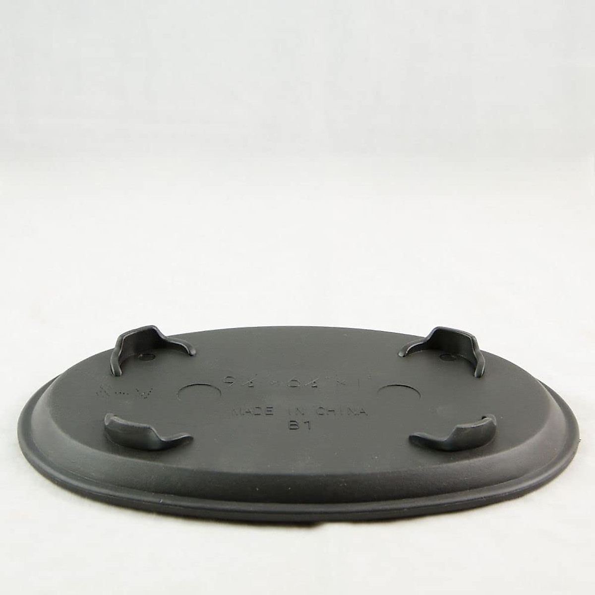 1 Pcs Oval Black Plastic Humidity/Drip Tray for Bonsai Tree 9.5"x 6.5"x 1"
