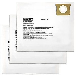 DEWALT DXVA19-4111 Fine Dust Bag Fits for 6-10 Gallon DEWALT Wet/Dry Vacuum