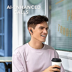 Soundcore by Anker Life P2 Mini True Wireless Earbuds, 10mm Drivers with Big Bass, Custom EQ, Bluetooth 5.2, 32H Playtime, USB-C for Fast Charging, Tiny Size for Commute, Work (Black)