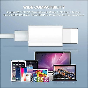 2 Packs-Apple Earbuds for iPhone Headphones Wired Earphones [Apple MFi Certified](Built-in Microphone & Volume Control) Noise Isolating Headsets for iPhone 13/12/11/XR/XS/X/8/Support All iOS System