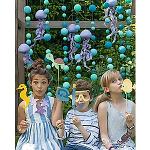 FFchuanhe 36Pack Craft Foam Balls Assorted Sizes (1-2.4 in), Foam Balls for Arts and Crafts, Christmas, School Craft Project and Holiday Party