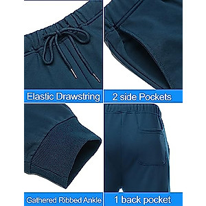 COOFANDY Men's 2 Piece Tracksuit Hoodie Sweatsuit Sets Casual Jogging Athletic Suits