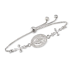 Ross-Simons Miraculous Medal Bolo Bracelet