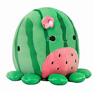 Squishmallows Original 8-Inch Marcella Watermelon Octopus - Official Jazwares Plush