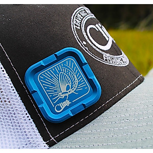 Mag Grab® Mini - Magnetic Fly Patch (Toothy Trouble, Orange)