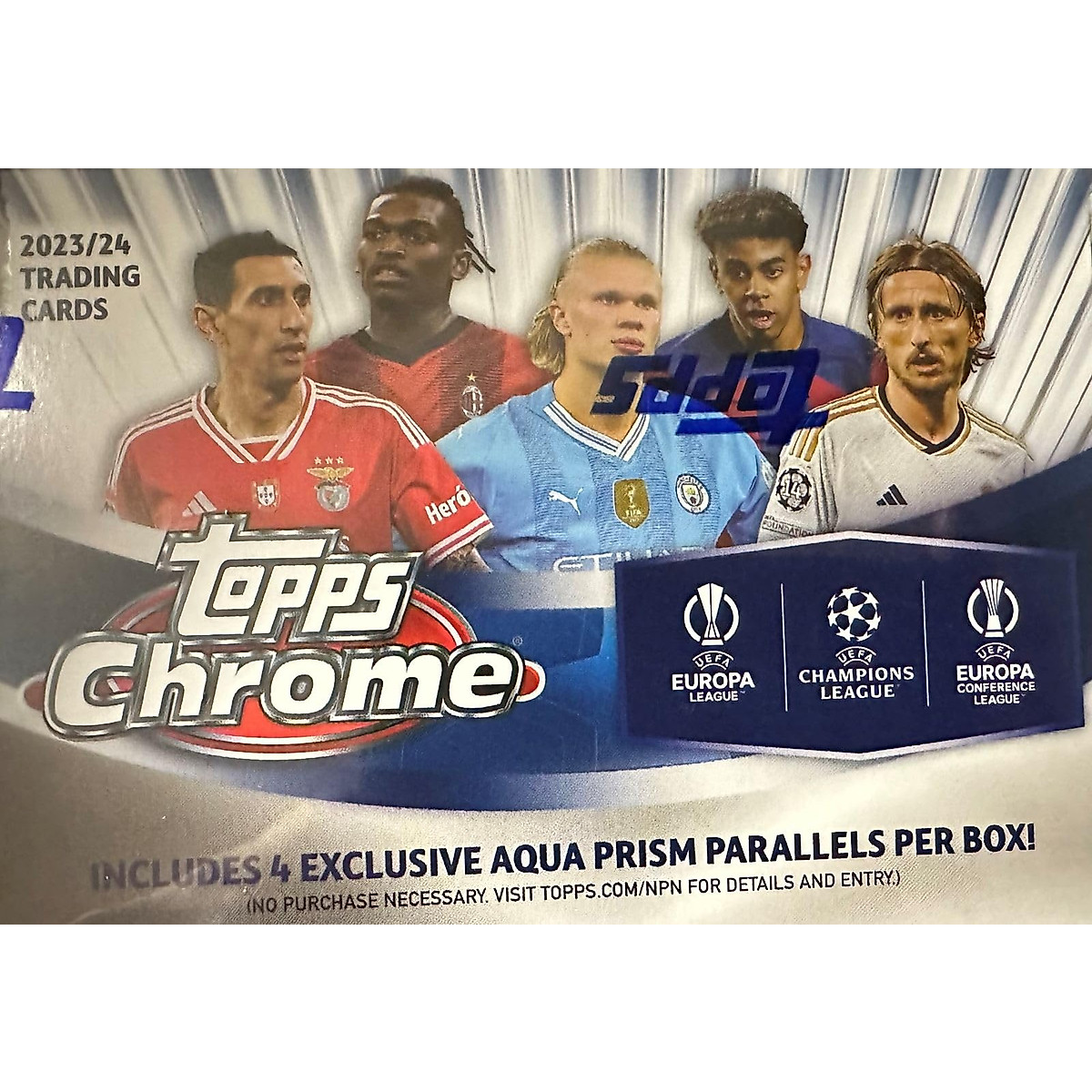 2023/24 Topps Chrome UEFA Club Competitions Soccer Value Box