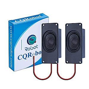 CQRobot Speaker 5 Watt 8 Ohm Compatible with Arduino Motherboard, JST-PH2.0 Interface. It is Ideal for a Variety of Small Electronic Projects.
