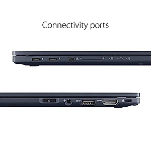 ASUS ExpertBook B5 Thin & Light Flip Business Laptop, 13.3” FHD OLED, Intel Core i7-1165G7, 1TB SSD, 16GB RAM, all day battery, Enterprise-grade video conference, NumberPad, Win 10 Pro, B5302FEA-XH75T