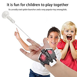 Web Launcher String Shooters Toy, Cool Gadgets Spider String Shooter Real Silk-Can Grab Small Objects, Superhero Role-Play Cool Stuff Fun Toys Great for Men and Kids