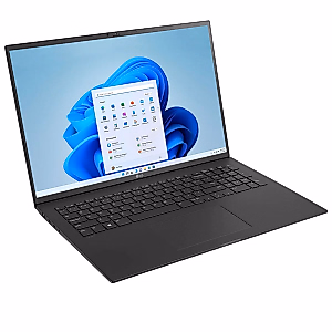 LG gram (2022) 17Z90Q Ultra Lightweight Laptop, 17" (2560 x 1600) IPS Display, Intel Evo 12th Gen i7 1260P Processor, 32GB LPDDR5, 2TB NVMe SSD, FHD Webcam, WiFi 6E, Thunderbolt 4, Windows 11, Black