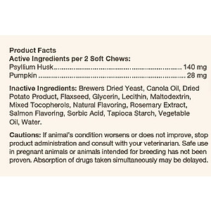 NaturVet – Hairball Aid Supplement for Cats - Plus Pumpkin – Helps Eliminate & Prevent Hairballs – 100 Soft Chews