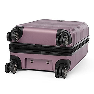 Travelpro Roundtrip Hardside Expandable Luggage, TSA Lock, 8 Spinner Wheels, Hard Shell Polycarbonate Suitcase, Ash Lilac, 2-Piece Set (21/25)
