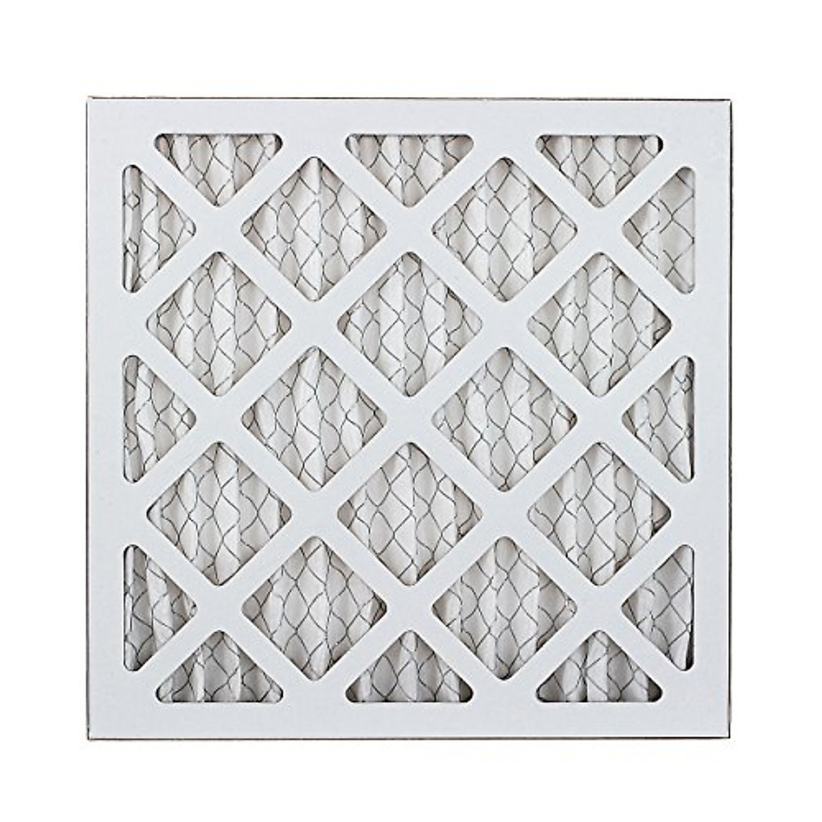 Filterbuy 10x10x1 Air Filter MERV 8 Dust Defense (4-Pack), Pleated HVAC AC Furnace Air Filters Replacement (Actual Size: 9.50 x 9.50 x 0.75 Inches)