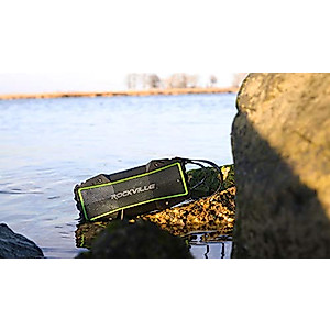 AudioControl LC7i 6 Channel Active Line Out Hi/Lo ConverterwithBass Processor DSP Bundle with Rockville Rock Everywhere Portable Bluetooth Speaker/Waterproof/Wireless Link