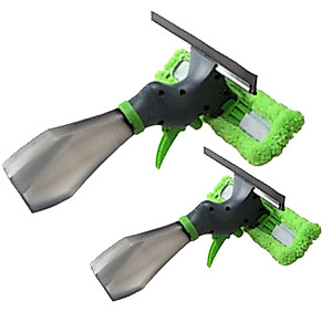 VICASKY Squeegee Machine Windshield Cleaning - 1pc Window Squeegee Small Wash Machine Cleaner Washing Blade Car Windshield Wiper Cleaning Kits Kit Glass Door Spray Bottle