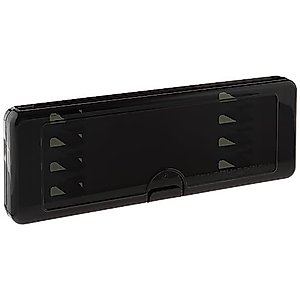 Fourth Option Carry Case, Portable Flatware Box Travel Tableware Storage Case Box, Utensil Case Flatware Storage Box for Cutlery Kit (Black, Family) Holds ONLY Fourth Option Utensils, Sold Separately