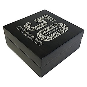 2017 NZ Silver Dollar Proof Coin - 50 Years (Of Decimal Currency) $1 Uncirculated Reserve Bank Of New Zealand