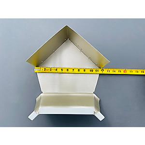 6" Extreme Miter - Aluminum Inside Miter, Gutter Corner, Mitre - "Works only with 6" Gutters" (Aluminum, 6")