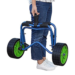 Newcod Kayak Cart, Kayak Dolly with Airless Tire for Carrying Kayak Canoe SUP Paddle Board